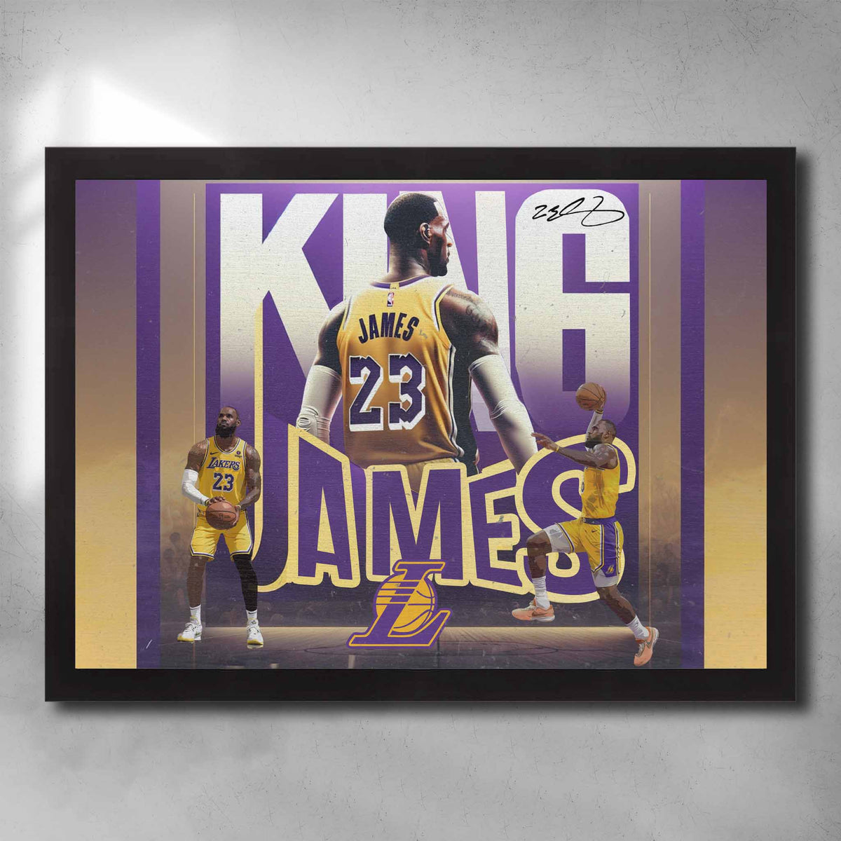 LeBron James Wall Art & Framed Prints | Shop Now at Sports Cave