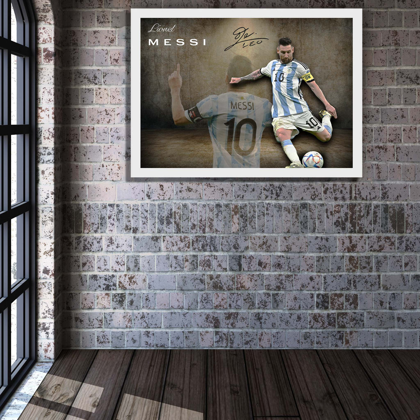 Lionel Messi Wall Art & Framed Prints | Perfect Gift | Football Decor ...